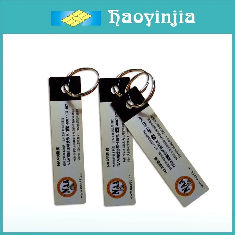 Customized Plastic Card With Qr Code Keychain - Buy Plastic Card With ...