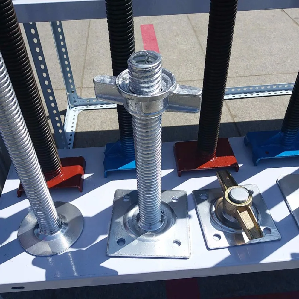 Scaffolding Galvanized Hollow Shoring Adjustable Screw Base Jack - Buy ...
