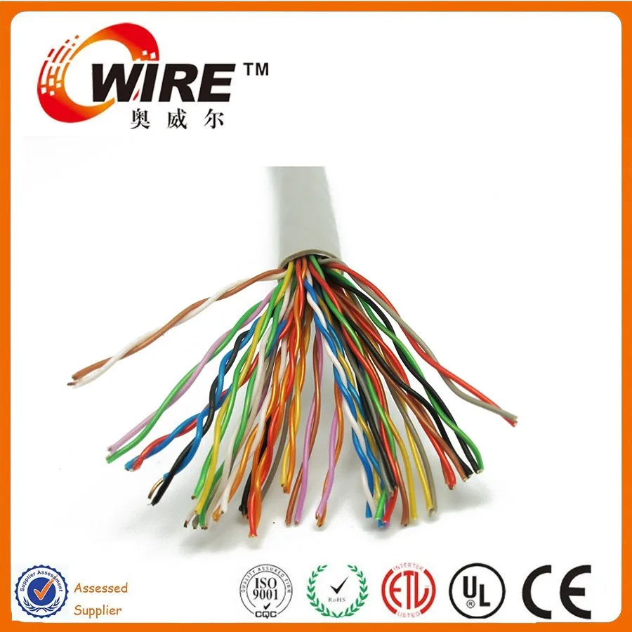 Câble Pour Téléphone Portable,Couleurs,100/200 Paires De Cuivre Vierge ...