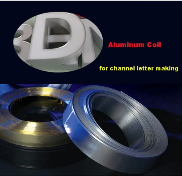 High Quality Sign Letter Edge Channel Letter Aluminum Coils