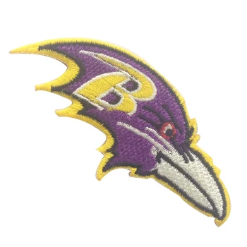 Customized Baltimore Ravens Logo Badge Embroidery Patch And Iron On ...
