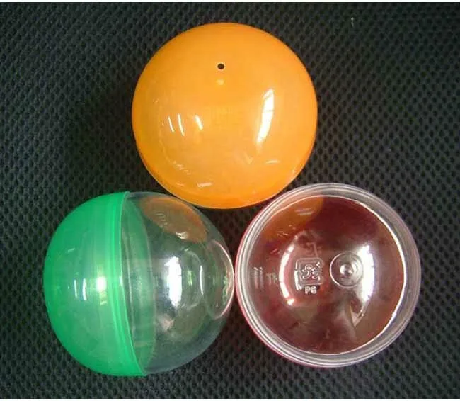 Transparent Plastic Ball Capsules for Promotional Toys
