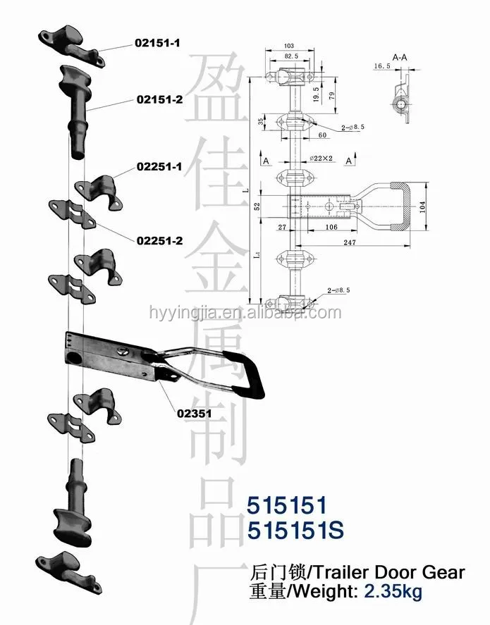 Reefer Container Lock Refrigerated Truck Lock - Buy Reefer Container ...