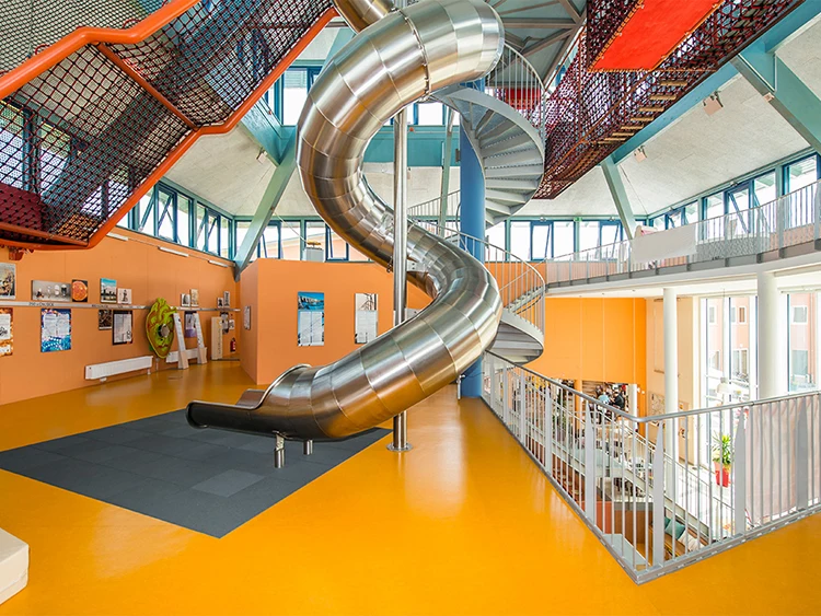 Stainless Steel Slide - Custom Outdoor Playground Equipment