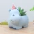 Roogo Home Resin Outdoor Mini Garden Desktop Succulent Green Plant ...