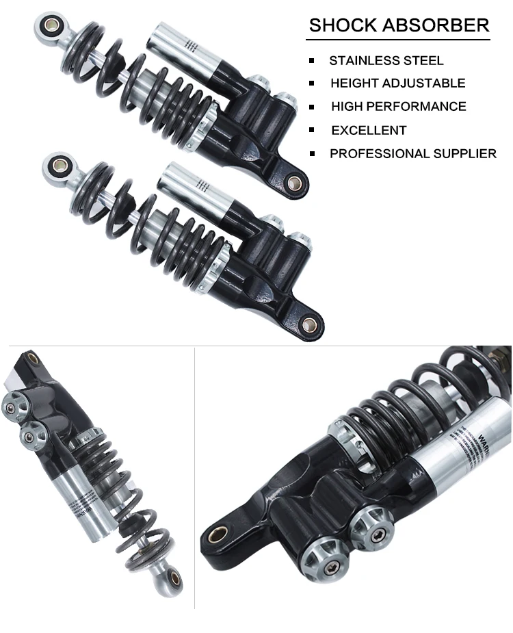 290 Mm Electric Motorcycle Rear Shock Absorbers Suspension - Buy Rear ...