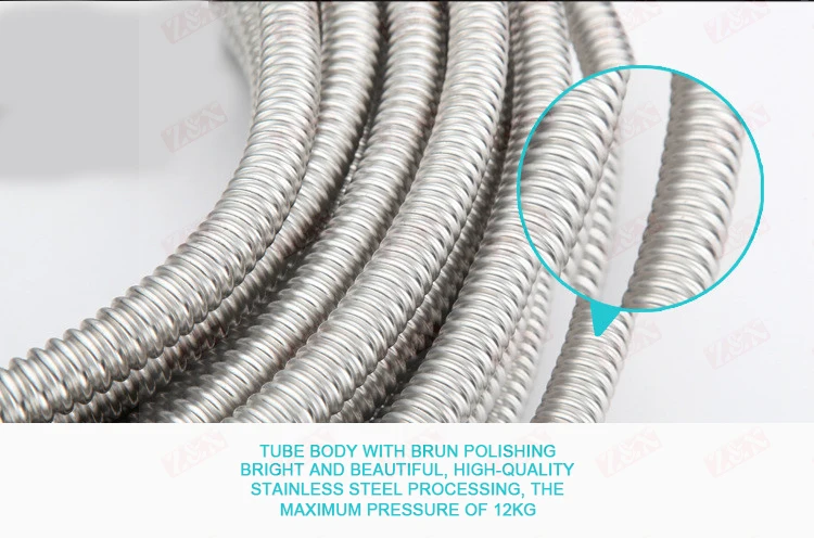 Stainless Steel Helical Corrugated Flexible Braided Hose