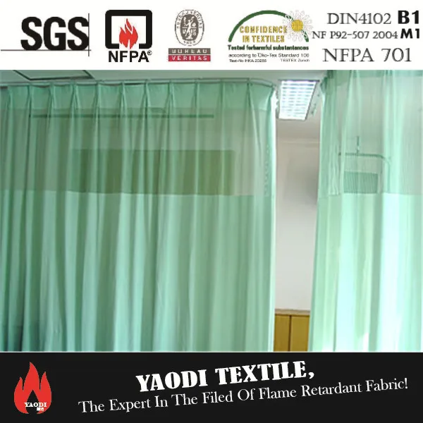 Ifr Polyester Hospital Curtain In Emergency Room - Buy Hospital Curtain ...