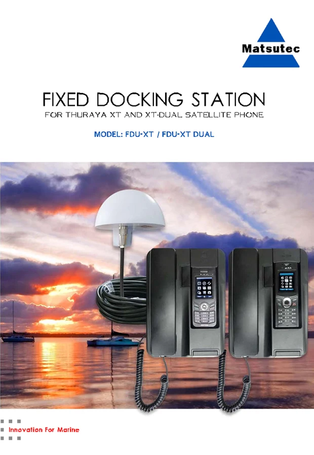 Fixe Station D'accueil pour Thuraya XT/XT-lite utilisation intérieure ...