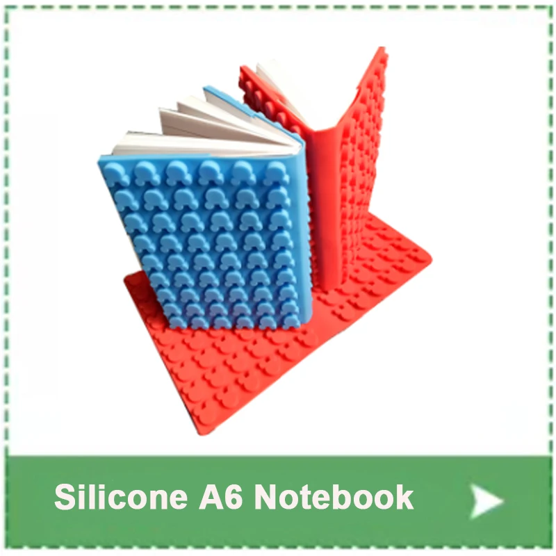 A 6 Custom Personalized Silicone School Business Notebook Diary Journal ...