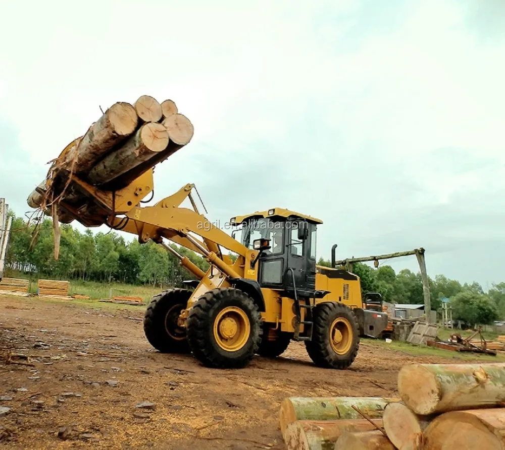 Top Quality Forestry Machinery - 3 Ton Wheel Loader Log Grapple