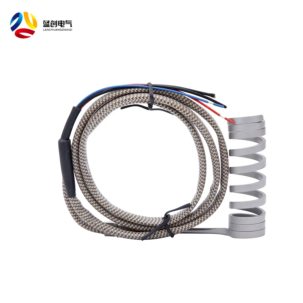 220V 2kw Stainless Steel Resistance air Electric Spring Heating element ...
