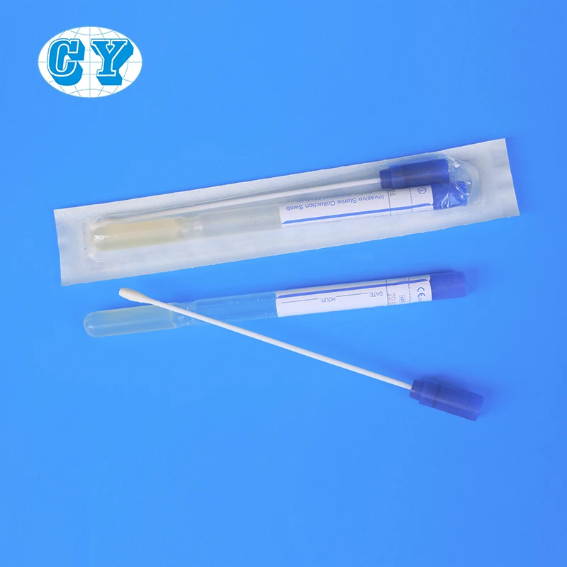 Medical Sterile Transport Microbiology Swab With Amies Medium - Buy ...