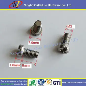 M3 Screw M3x6 Diameter 3mm Length 6mm Stainless Steel - Buy M3 Screw ...