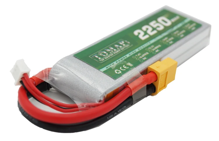 Customized High Rate 2250 Mah Propel Rc Drone Batteries Li-po Rc Hobby ...