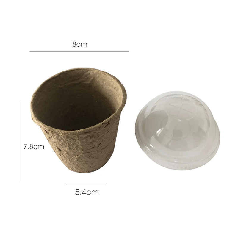 Paper Seedling Tray/ Plant Seed Pot/organic Biodegradable Seedling Pots ...