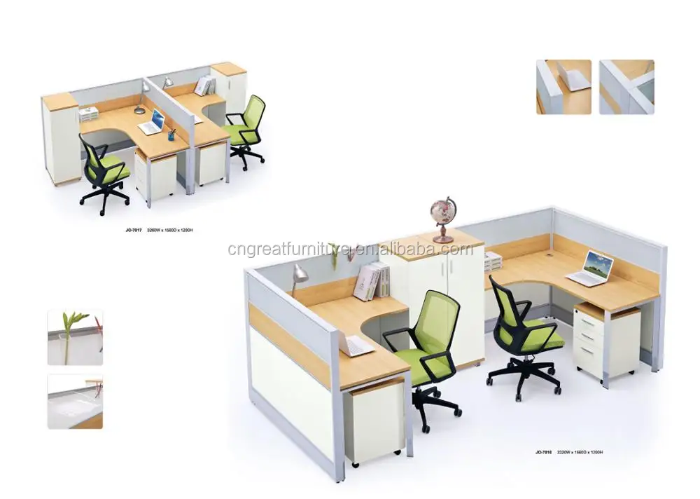High Quality Latest Modern Office Workstations With Partition Office ...