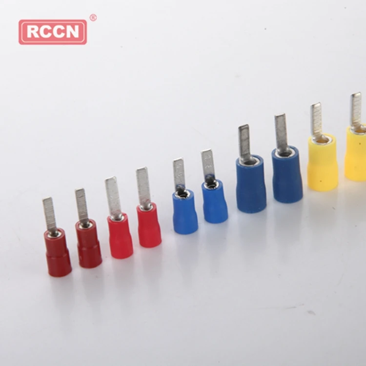 China Fastener Supplier Insulated Wire Blade Terminal In Copper - Buy ...