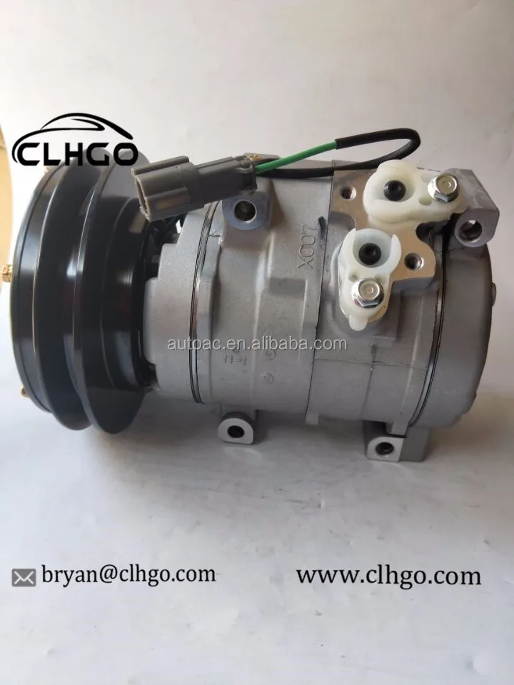 Auto Air Conditioning Compressor For Excavator 200-8 Ac Compressor For ...