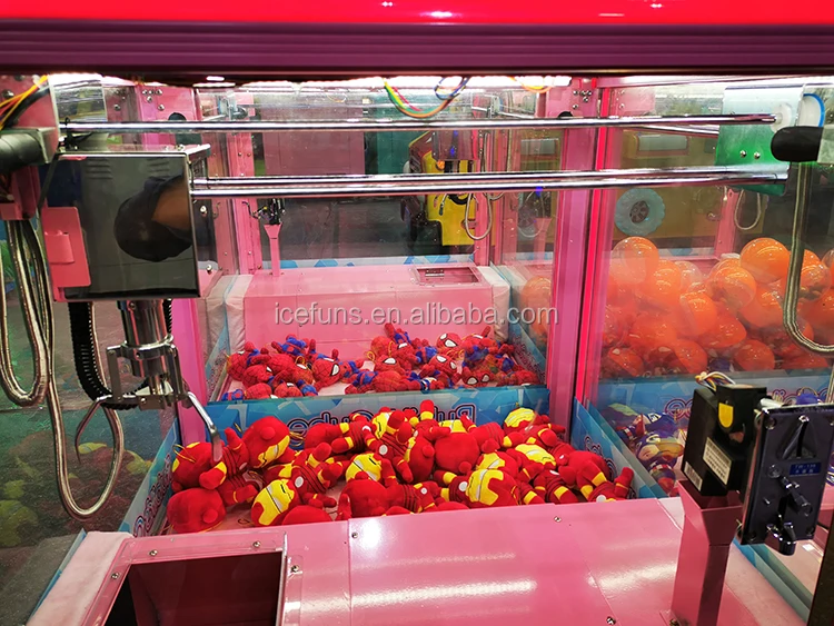 Icefuns Cube - Plush Toy Claw Coin Operated Crane Machine+rubix Cube ...