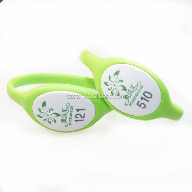 Waterproof RFID Locker Lock Bracelet for Swimming Pools
