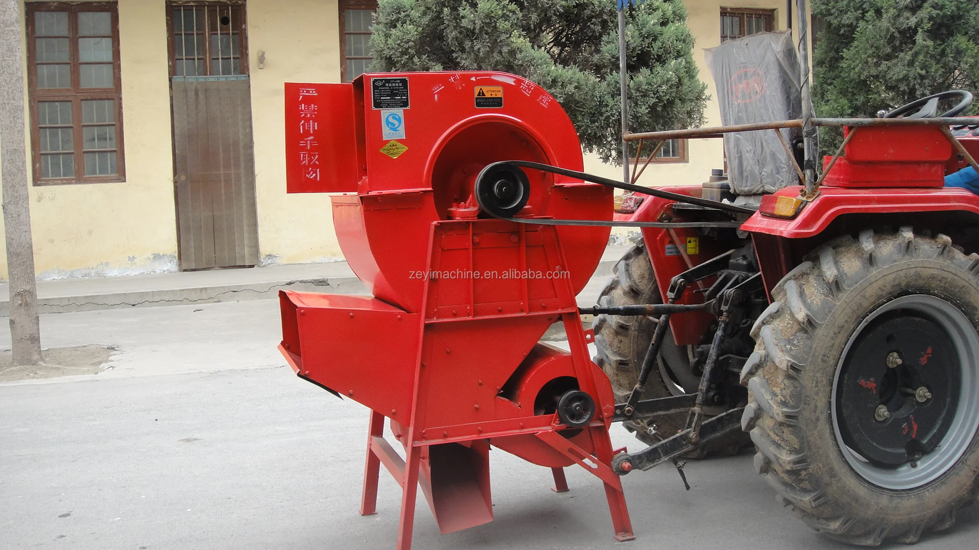 Small Farm Grain Thresher Machine / Wheat Rice Thresher / Grain Sheller ...