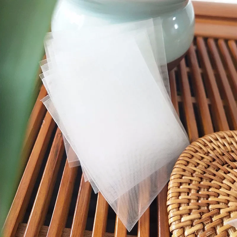 Customizable Pyramid Nylon Tea Bags with String & Label Printing