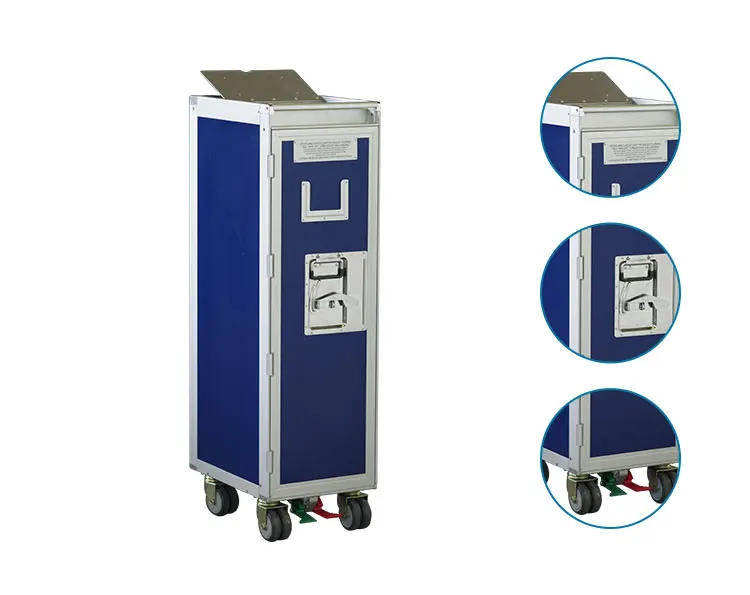 Half Size Food Cart Plane Airline Catering Trolley - LANJIE