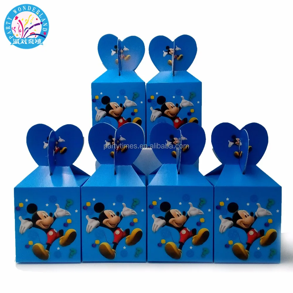 Mickey Baby Birthday Party Gift Box Mickey Party Supplies Decorations ...