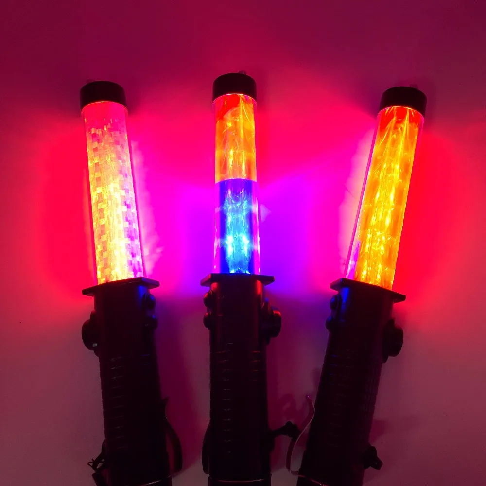 Hot Sale Multifunctional Led Traffic Light Baton With 7pcs Led - Buy ...