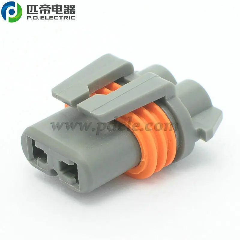 Delphi 2 Way Gray Sealed Female Housing Plug Waterproof Auto Electric ...