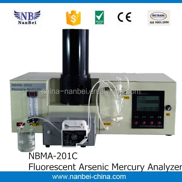 Lcd Display Portable Mercury Analyzer For Factory Air Testing - Buy ...