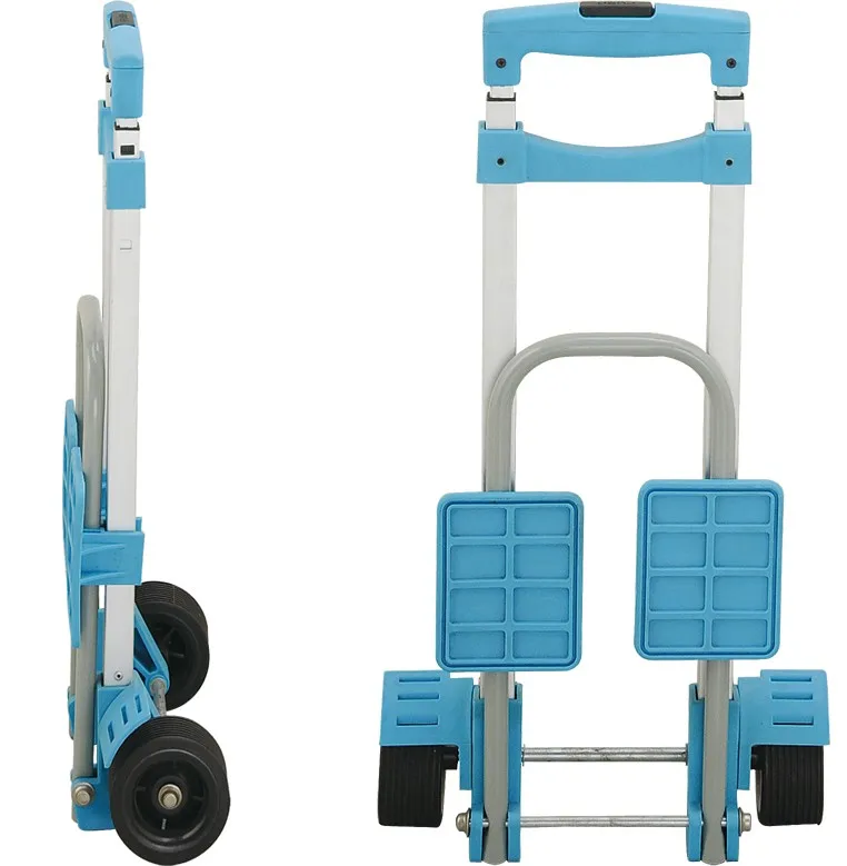 Mini Folding Luggage Cart - Durable & Versatile Travel Tool