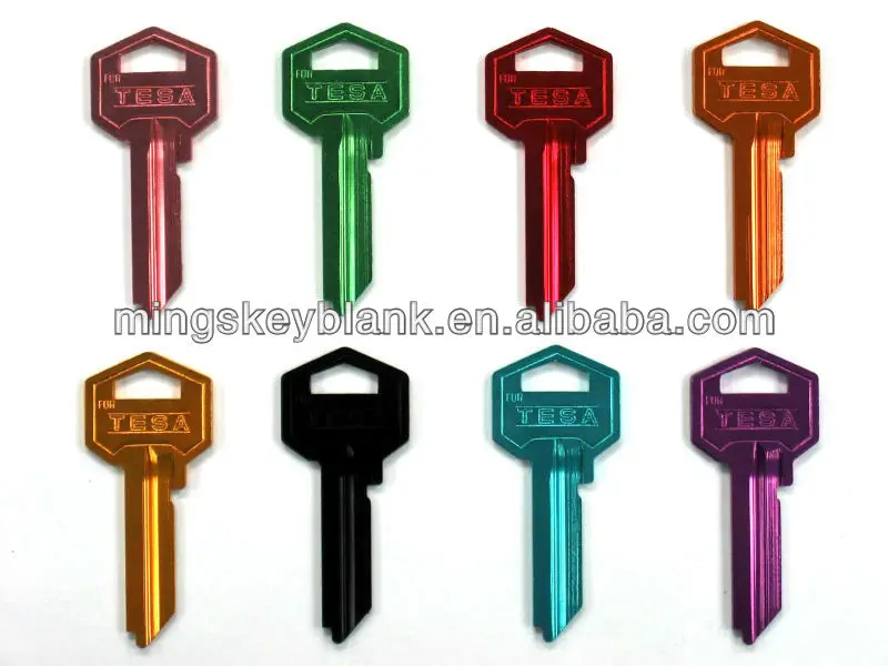 High Quality Ultra Light Unbendable Lw5 Colour Key Blank For Locksmiths ...
