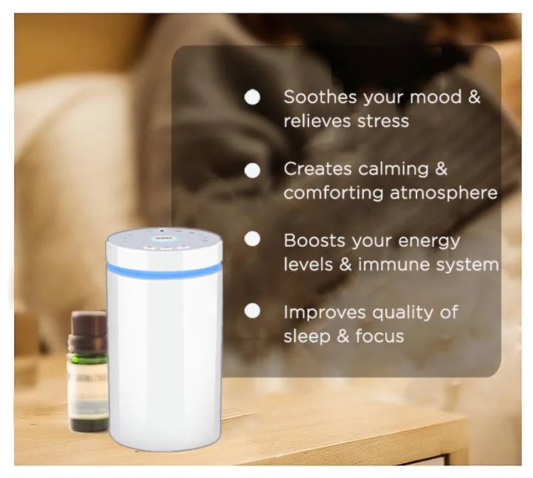 Waterless Portable Ultrasonic Rechargeable Waterless Usb Aromatic Aroma Diffuser - Buy Aromatic ...