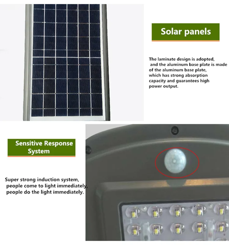 Waterproof Ip66 60w Solar Energy Power Portable Outdoor Led Integrated ...