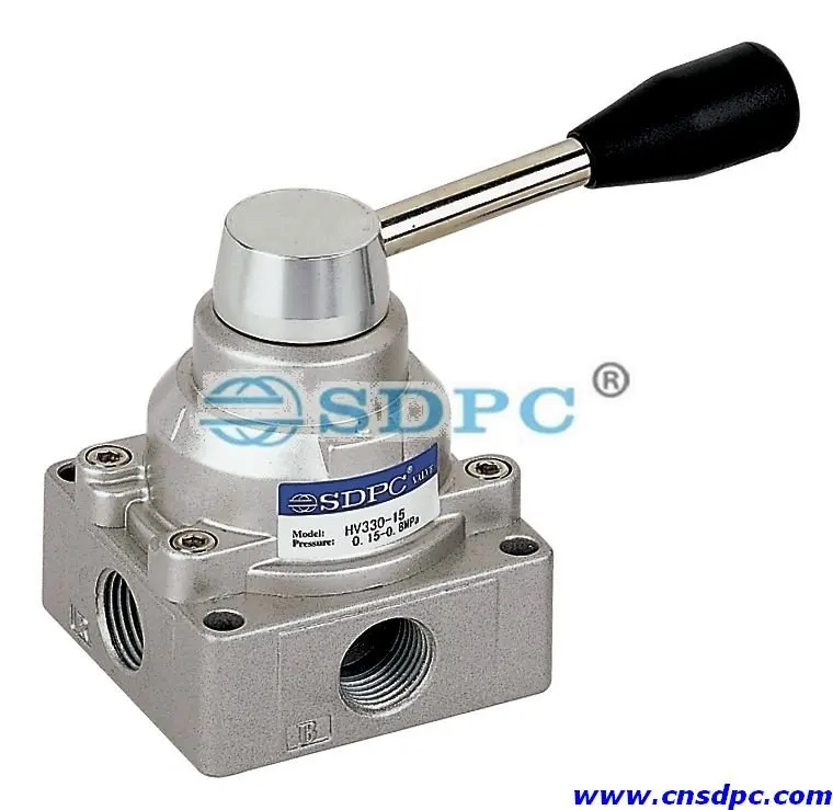 Pneumatic Hand Valve - SDPC 4H210-08 & HV330-08