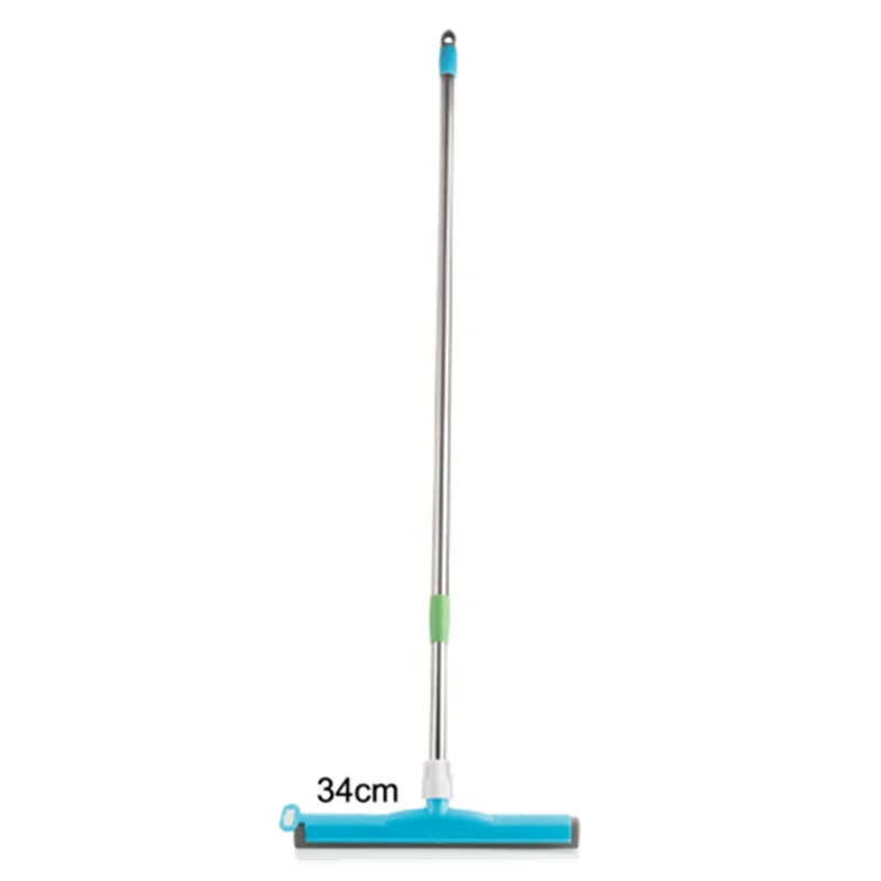 Plastic Long Handle Floor Cleaning Wiper - Sustainable Squeegee