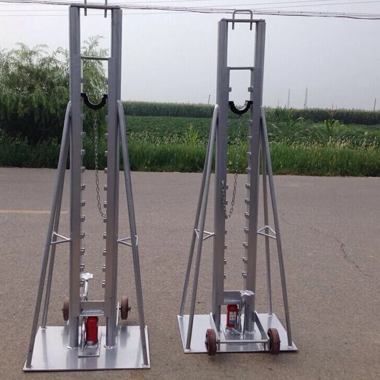 Hydraulic Cable Drum Jack Mechanical Cable Drum Trestle - Buy Hydraulic ...