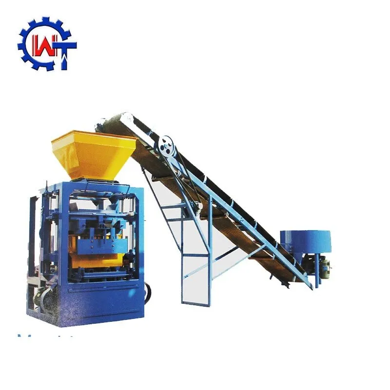 German Technology Small Brick Machine Qt 4-24 Manual Block Forming ...