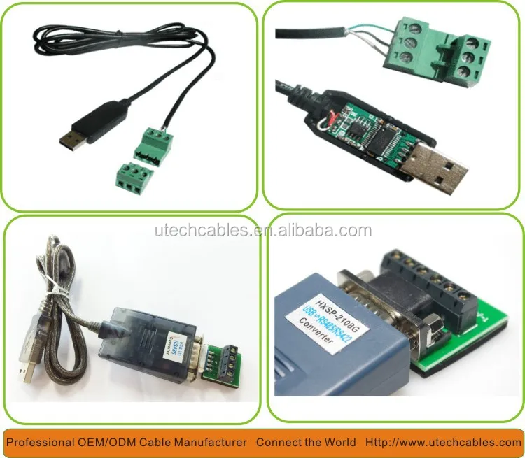 Utech Usb Converters To Rs485 To Rj11 Converter Rs485 Rj45 Auf Rj11 ...