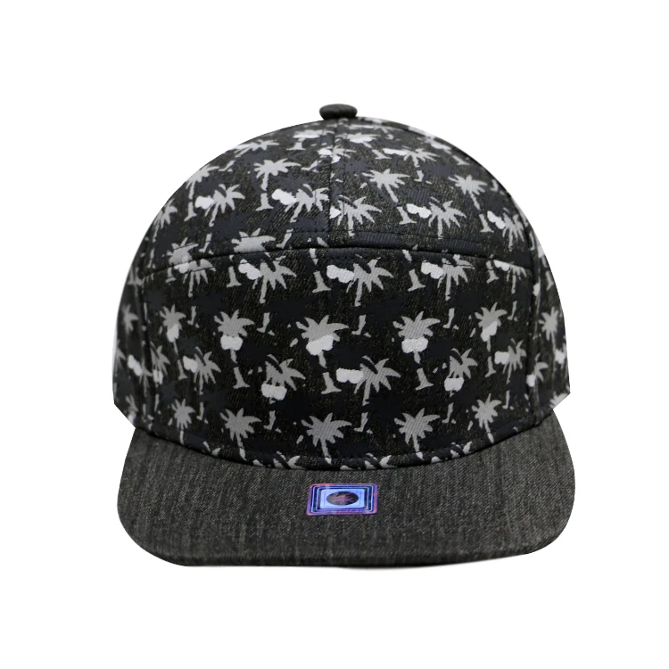 Custom 7 Panel Cap Pattern Depend On Your Design - Buy Custom All Over ...