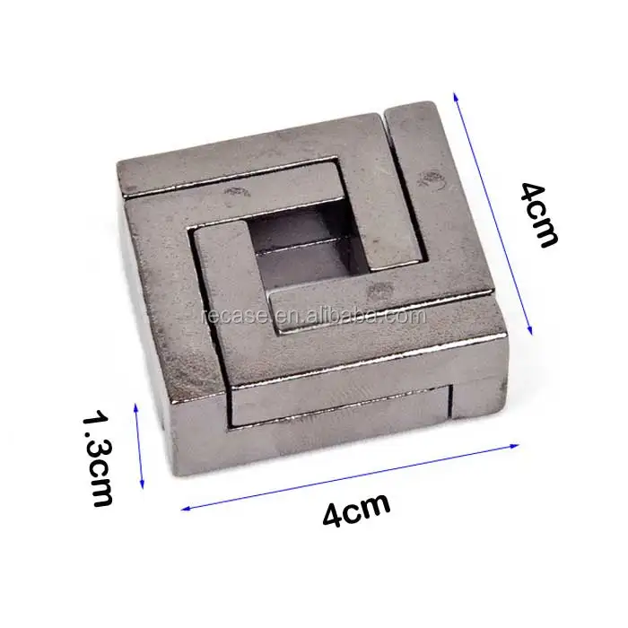 Metal Ring Puzzle Solution Brain Teaser Puzzles Cast Puzzle - Buy Brain ...