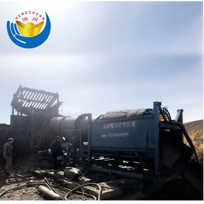 Complete Set Placer Alluvial Gold Washing Plant for Sale