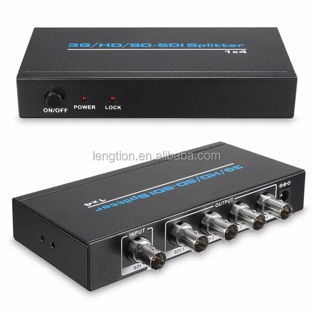 1x4 3G-HD SD-SDI Video Splitter - Distribute 1080p Signal