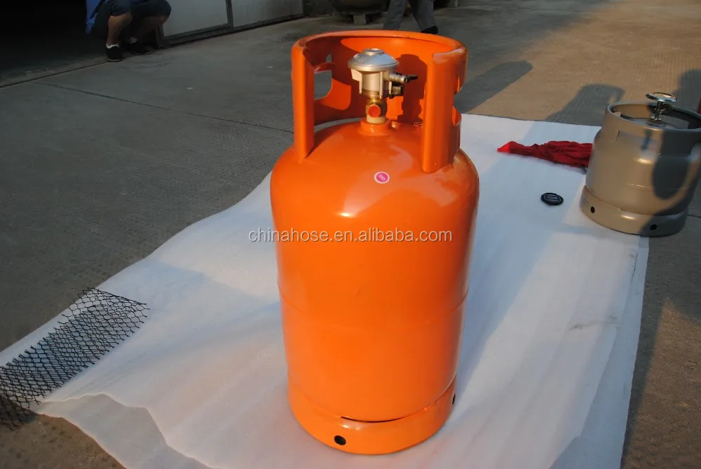 Gas Cylinder 12.5 Kg 26.5 L With Brass Valve For Nigeria Lpg Cooking ...