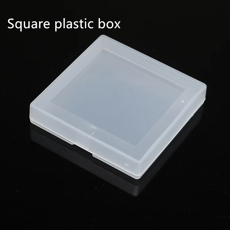 Frosted Plastic Box - Recyclable, Waterproof & Foldable