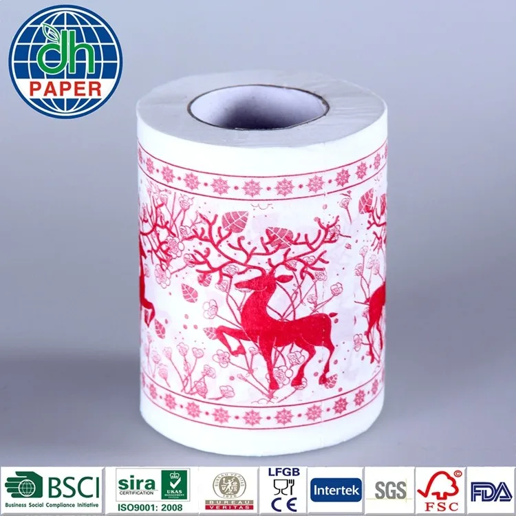 Flower Pattern Toilet Roll - Buy Toilet Paper Roll,Printed Toilet Paper ...