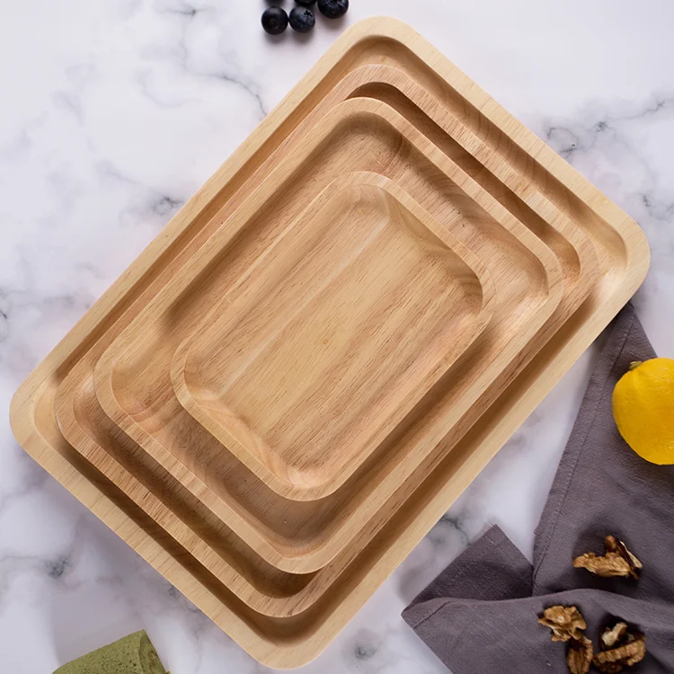 Ecofriendly Bamboo Wooden Tray Woven Bamboo Serving Trays Cheap ...