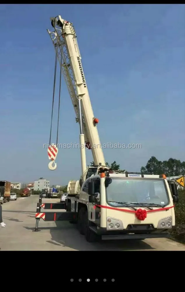 SINOMACH Mobile Crane 80ton - Efficient Truck Crane Machine